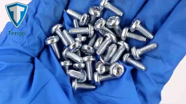 Galvanized Zinc-Plated Carbon Steel DIN7500PE Torx Socket Pan Head ...