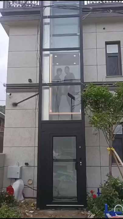Hydraulic Home Elevator for Residential Use - Outdoor Lift, 200kg ...