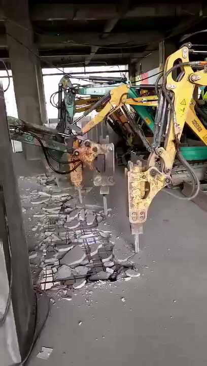 OEM Sb05 35mm Chisels Hydraulic Concrete Rock Breaker Jack Hammer ...