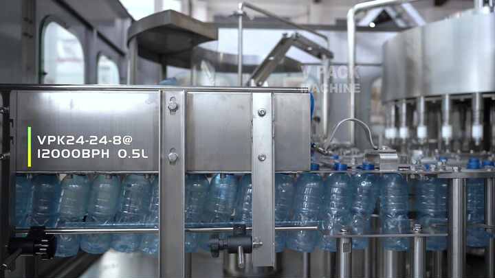 A-Z Full Complete Water Production Line - V PACK Machinery