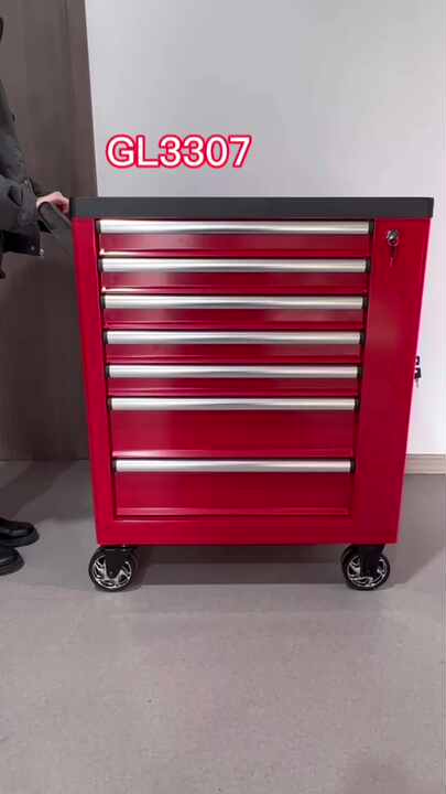 7 Drawer Tool Trolley - 5 Layer CRV 324pcs Hand Tool Sets