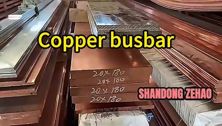 99.99% Pure Copper Busbar - Customized for Power Stations