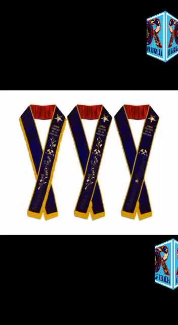 Masonic Regalia Queen of South English Blue Lodges Master Mason Craft ...