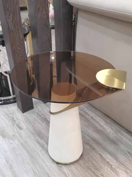 XINGTUO glass teapoy design living room furniture modern console tea ...