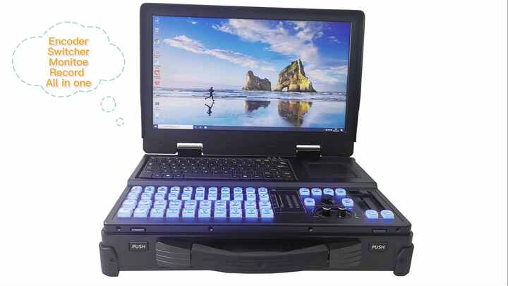 Pro Youtube Live Video Mixer Switcher Encoder Broadcast Streaming ...
