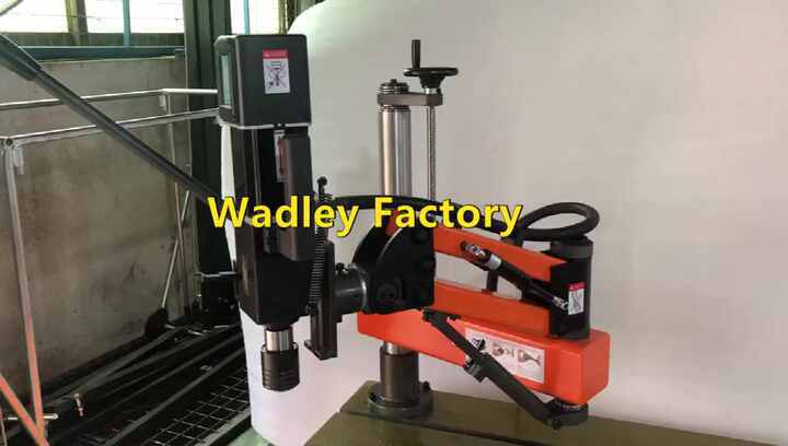 360 Rotary Universal Automatic Vertical Electric Tapping Arm Machine ...
