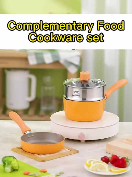 Cute Complementary Food Cookware Set - Aluminum Non Stick