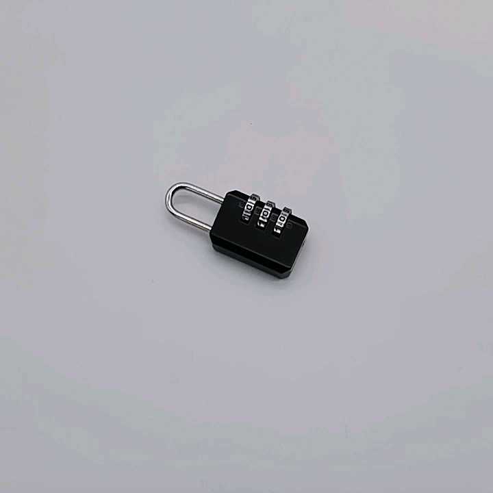 034 Zinc Alloy Luggage Lock - Resettable 3 Digit Zipper