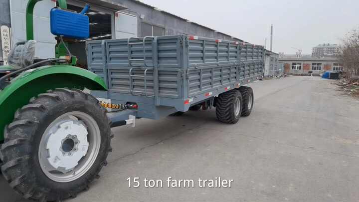 10 Ton Tractor Tipping Trailer - High Productivity & Durability