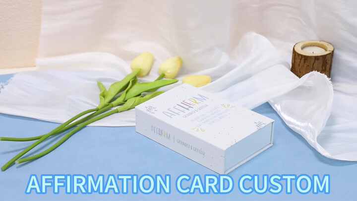 Print Personalized Motivational Cards - Custom Affirmations