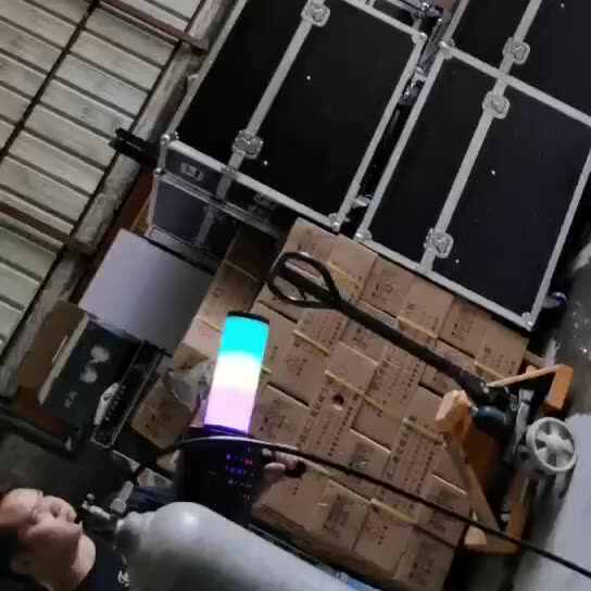 Co2 Gun Paper Machine DJ Hand Shooter LED CO2 Fog Machine Dj Gun for ...