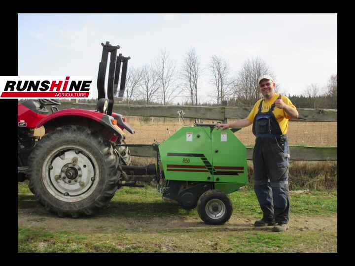 South Africa Popular B70 Mini Round Hay Baler - Video Inspection
