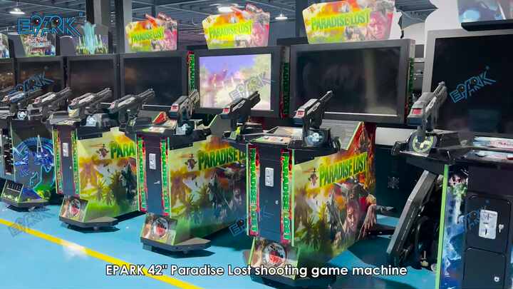 Shooting Machine Video Game Arcade – Coin Operated Shooting Game for ...