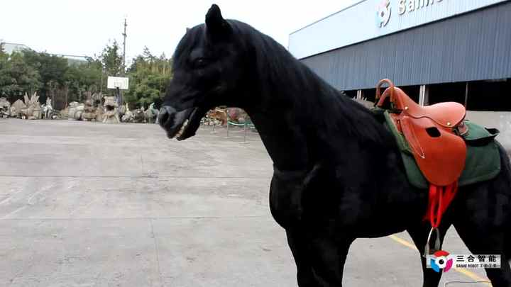 Customized Life-Size Robotic Horses - Sanhe Robot Animatronics