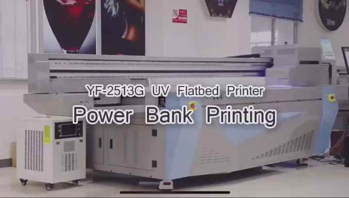 Uv Glass Flatbed Printer With Gen-5 Print Head 360*3600 Dpi Glass Uv ...