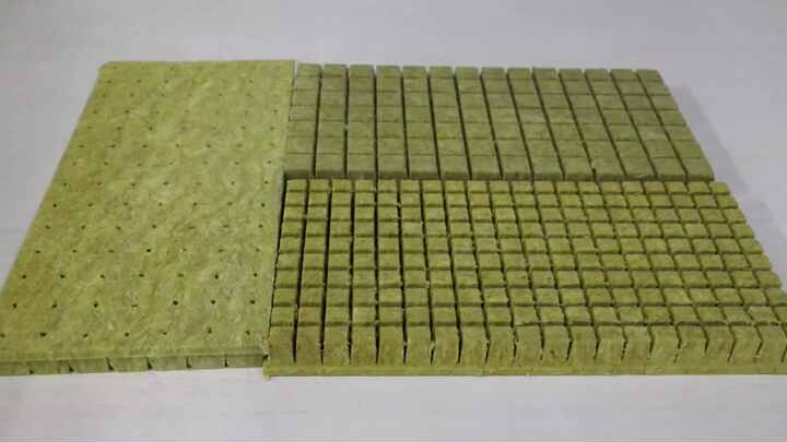 UPuper factory stone wool cuttings hydroponic grow rock wool plugs ...