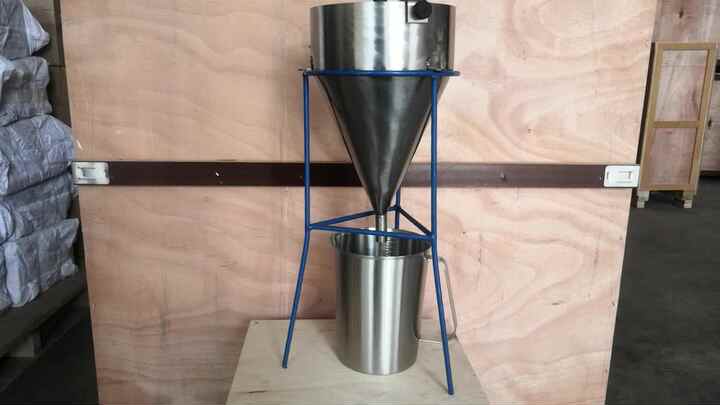 Flow Cone Test Apparatus - Cement Grout Flow Cone Set