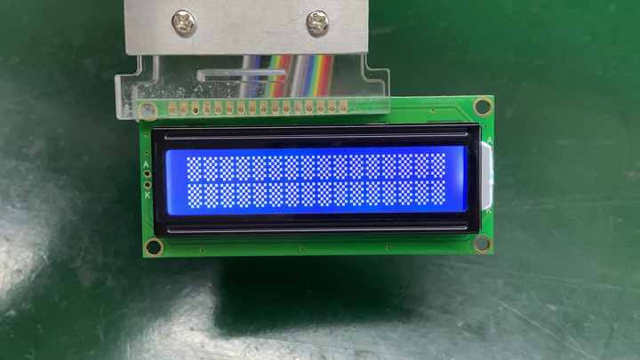 16 pin 16x2 dot matrix Large Character Module 1602 Blue Green Lcd ...
