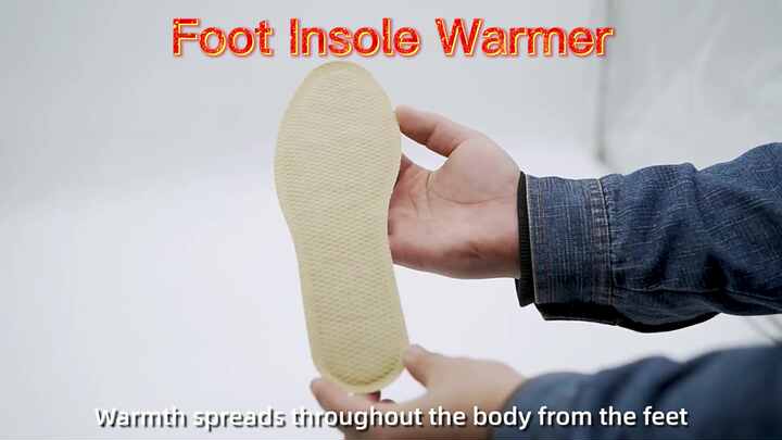 Instant Self Heating Foot Warmer Insoles - Keep Feet Warm
