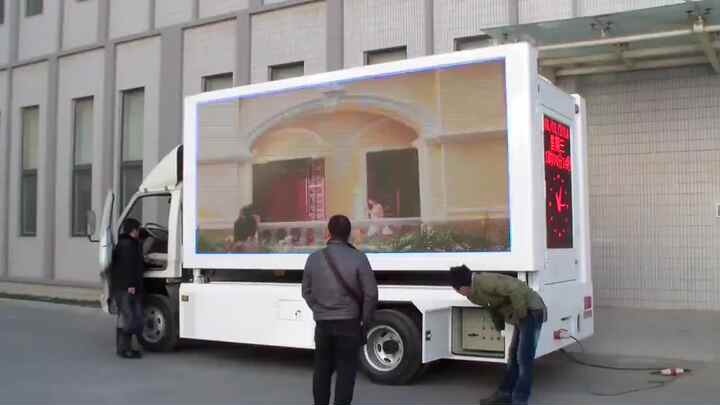 Outdoor P6 P8 P10 Trailer Led Display Mobile Truck Mounted LED Display ...