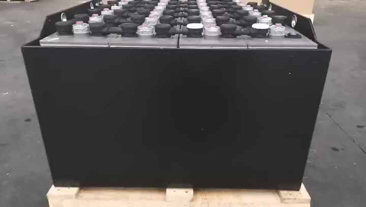 Rechargeable Industrial Forklift Battery Pack 48v 9pbs 450ah Traction ...
