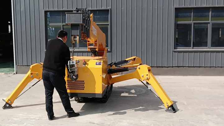 TDER Spider Crane 3 Ton - Efficient Crawler Crane Solutions