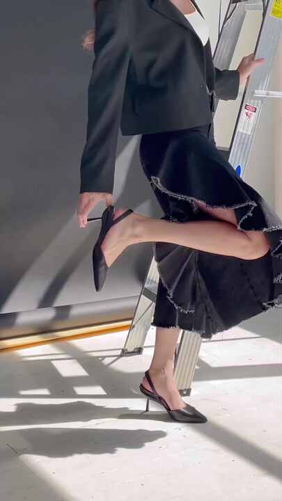 customized heels to flats convertible Shallow cut slim heels high ...