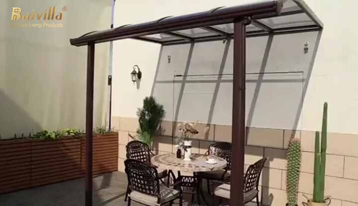 Prefabricated Garden Large Shed - Modern Aluminium Patio Cover