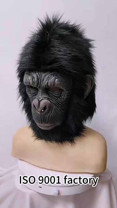 Scary Apes Cosplay - Realistic Gorilla Latex Mask