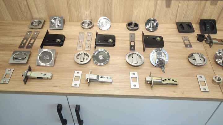 Concealed Mounting Screws for Wooden Round Cavity Sliding Privacy Door ...