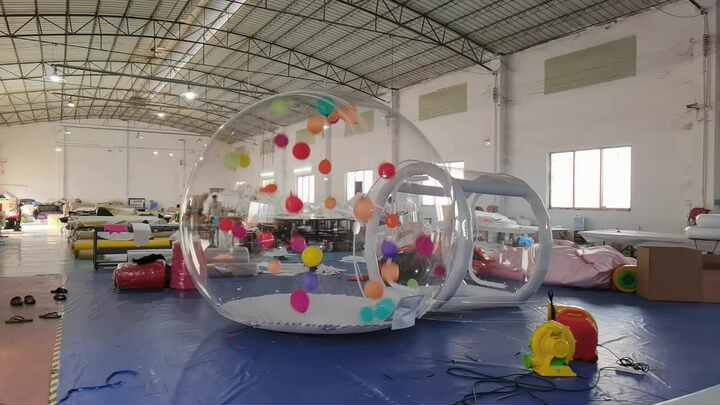 Outdoor Kids Party Balloons Fun House Inflatable Crystal Dome Bubble ...