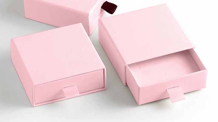 Custom Luxury Foldable Slide Out Box Customized Paper Drawer Small ...