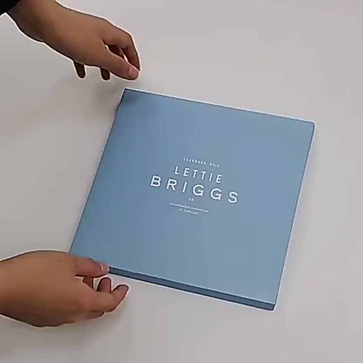 Cheaper Custom Silk Scarf Packaging - Black Kraft Envelope Box