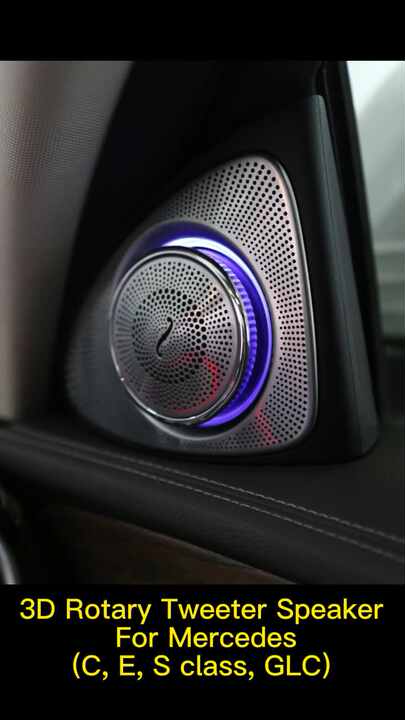 3D Rotary Treble Tweeter Speakers for Mercedes Glc-class