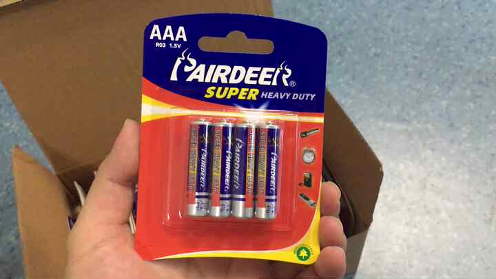 PAIRDEER AAA Alkaline Batteries - Reliable Power Solutions