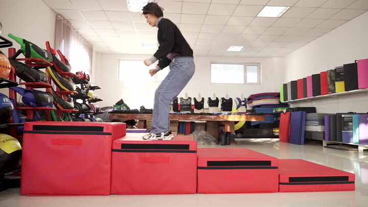 Soft Stackable Plyo Box Set - 7.5cm to 60cm - Durable & Versatile