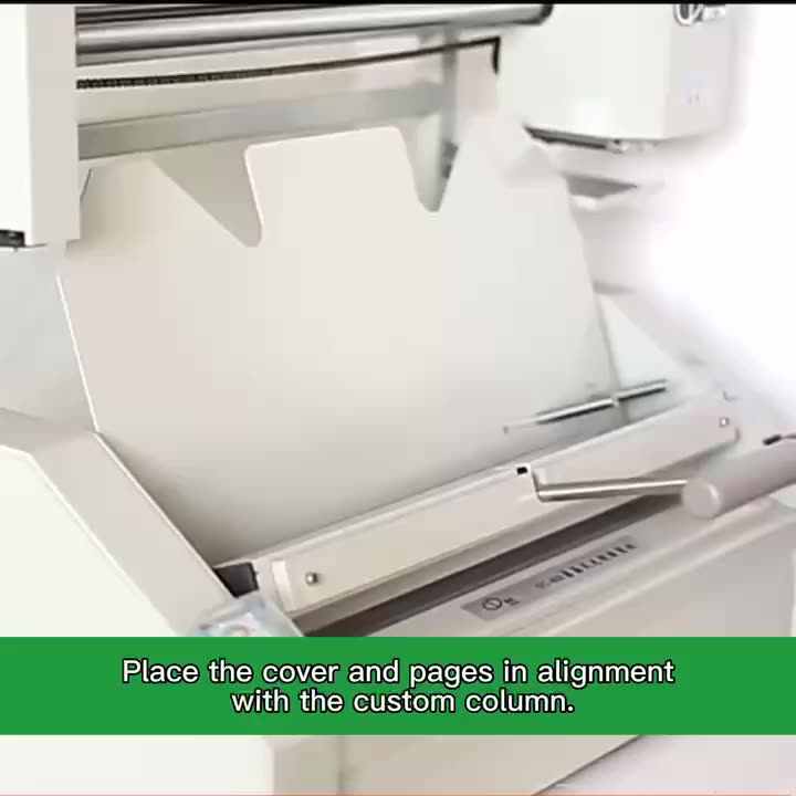 C30+ High quality cheap book binder A4 manual desktop hot glue binding ...