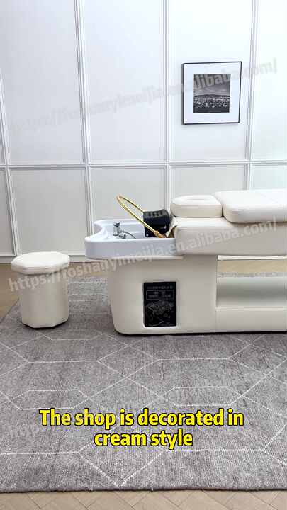 Salon Head Spa Hair Wash Bed - Durable & Stylish Furniture