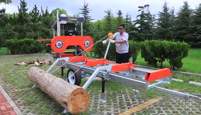 Portable Band Sawmill