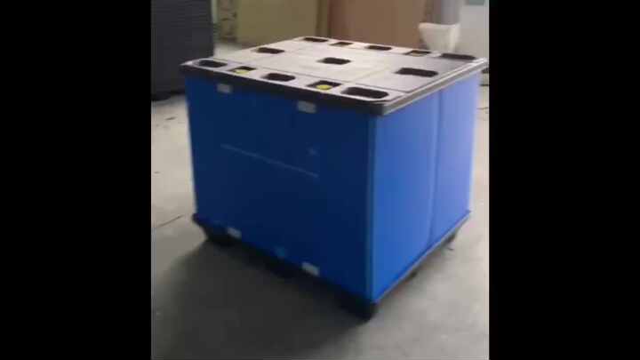 1840*1140mm Customized boxes smart foldable pallet box reusable Plastic ...