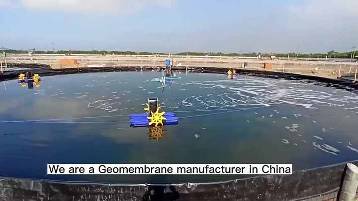 Plastic Fish Farm Pond Root Barrier - HDPE Geomembrane