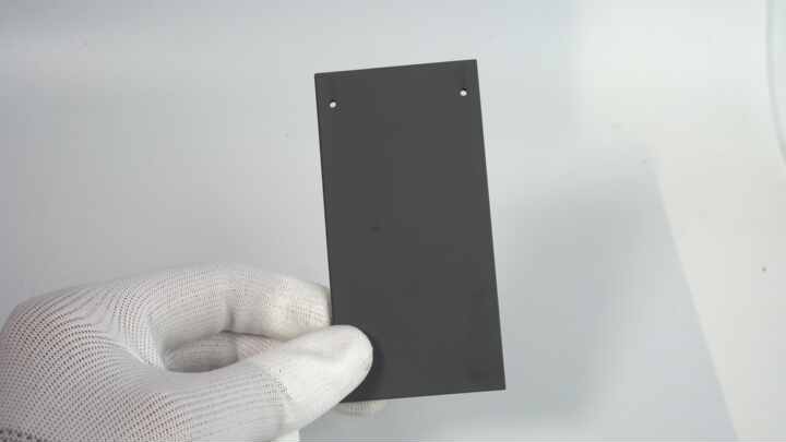 Water Purification 240*130*1mm Niobium-based BDD CVD Diamond Plate ...