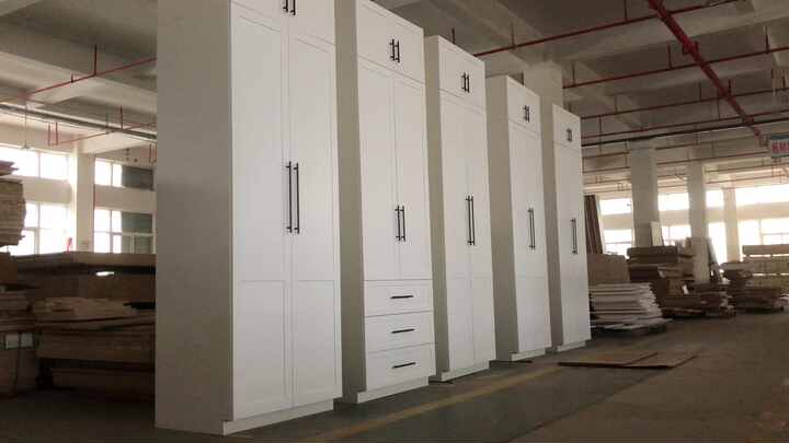 Cheap Cherry Wood Laminate MDF Cupboard Furniture 2 Door Bedroom ...