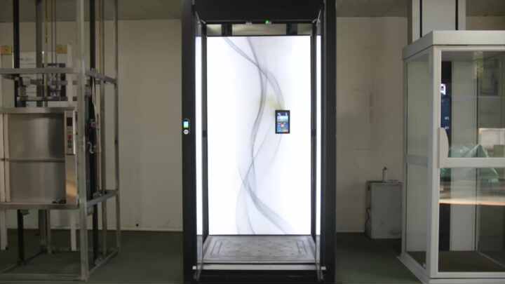 High Quality 2-5 Floors PVC Home Mini Lift Vertical Residential ...