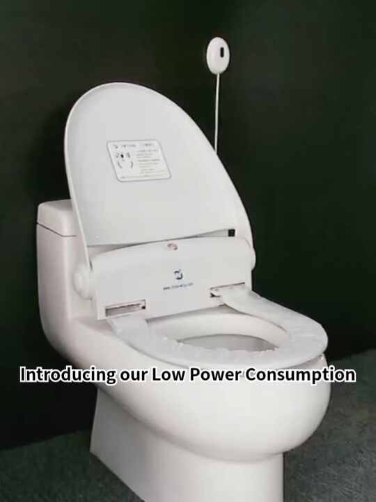 NAVISANI NS201C1 Electric Hygienic Plastic Toilet Seat Cover Lid Luxury ...