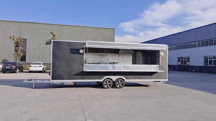Fried Chicken Food Truck: Deep Fryer Street Cart for Commercial ...