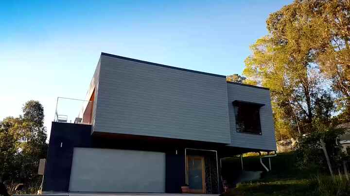Villa House Easy Install WPC Outdoor Wall Panels