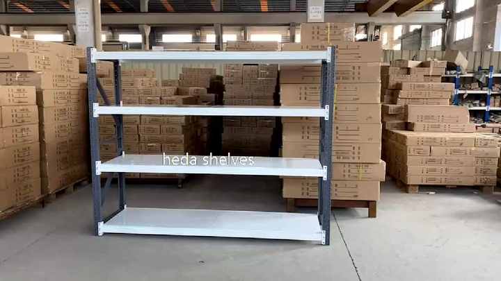 Heda Factory Metal Boltless Stacking Rack for Industrial Storage
