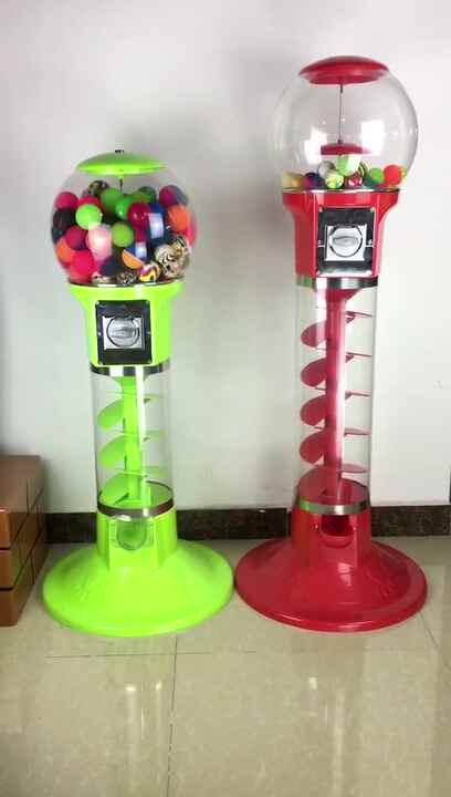 Spiral Gum Bouncy Ball Vending Machine - Fun & Profit