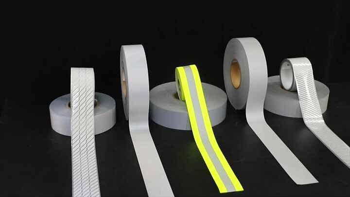 Silver Pattern Oblique Cutting Heat Transfer Reflective Film Tape for ...